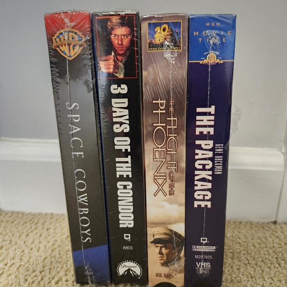 Media | New Four Sealed Vhs Tapes | Poshmark